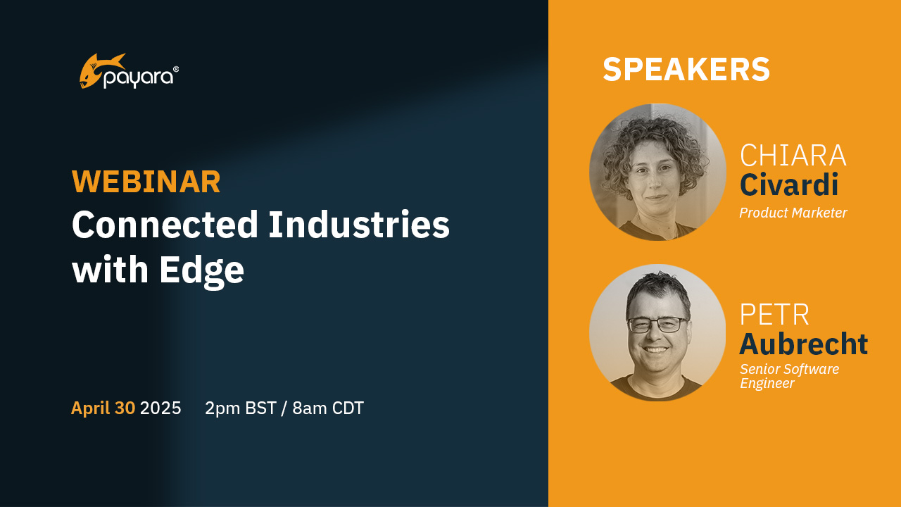 Join our webinar! Connected Industries with Edge | Payara Services Ltd